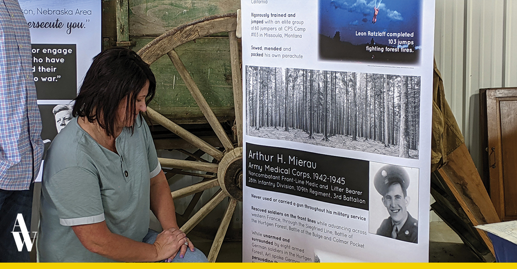 Nebraska museum opens exhibit telling local pacifists’ stories ...