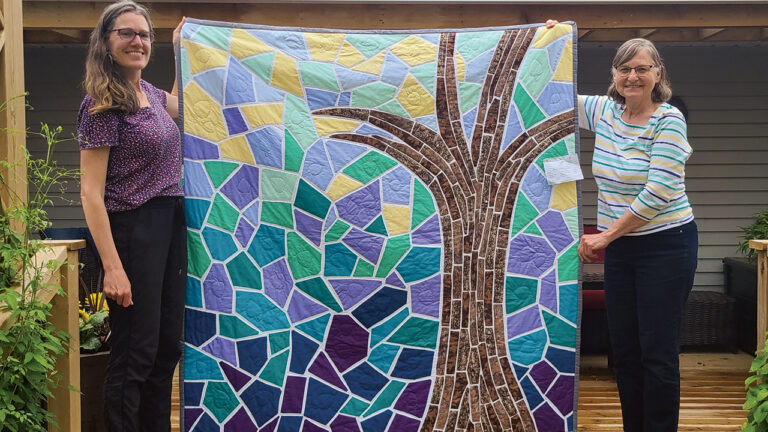 Relief quilt finds home at Grebel | Anabaptist World