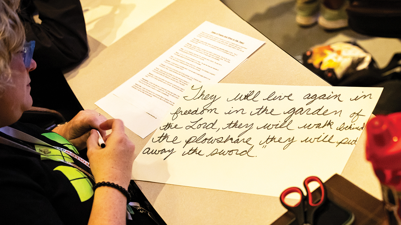 Strength that does not strike | Anabaptist World